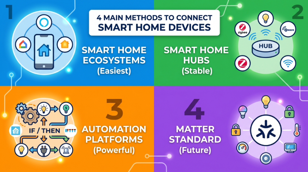 How to Connect Different Brand Smart Devices Together - MindzIQ Smart ...